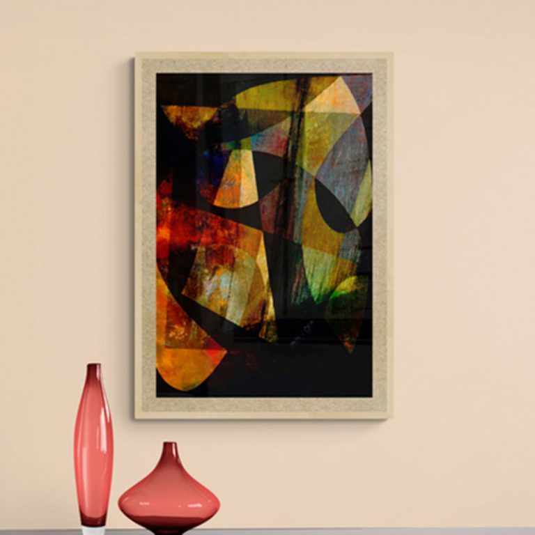 Red and Yellow Abstract - Just Jinx